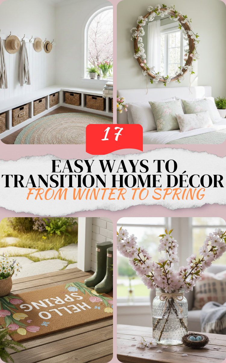 17 Easy Ways To Transition Home Décor From Winter To Early Spring - My ...