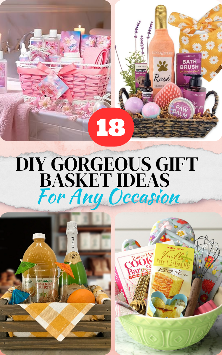 18 DIY Gorgeous Gift Basket Ideas For Any Occasion - My Besuited Home