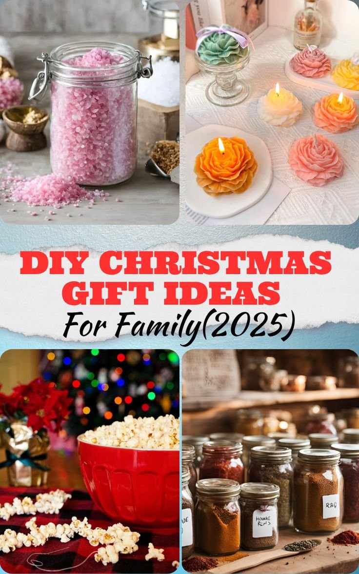 30+ Homemade Christmas Gifts To Make Ahead — Day To Day Adventures - My ...