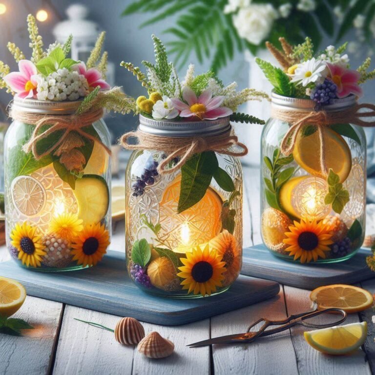 17 DIY Summer Decorations That'll Add A Splash Of Color To Your Home ...