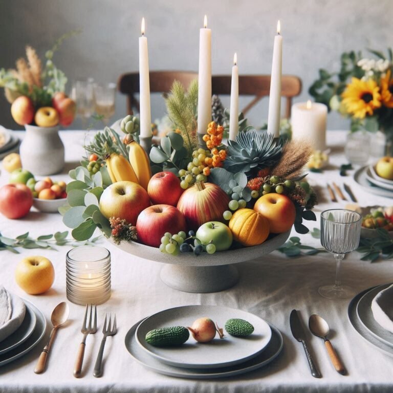 17 Easy Table Centerpiece Ideas To Brighten Every Day - My Besuited Home