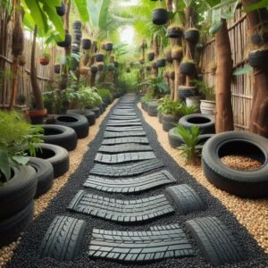 11 Recycled Rubber DIY Walkway Ideas For An Eco-Friendly And Stylish ...