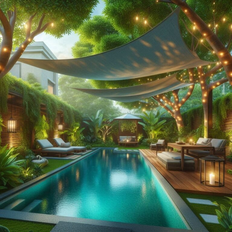 11 Perfect Shade Ideas For Your Small Backyard Pool - My Besuited Home
