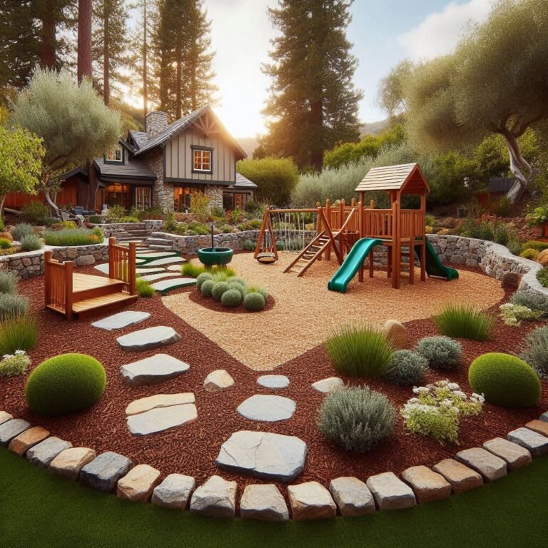 17 Stunning Landscaping Ideas & Designs With Mulch And Rocks - My ...