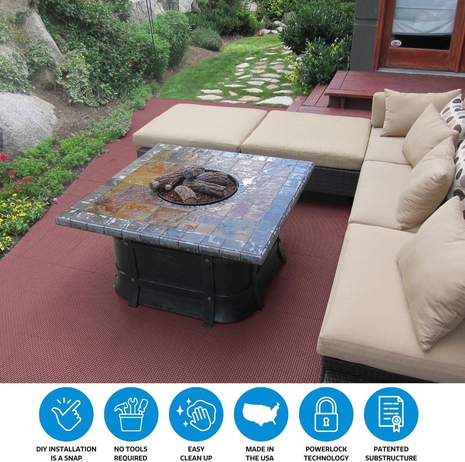 11 Creative Temporary Outdoor Flooring Ideas For Grass Spaces - My ...