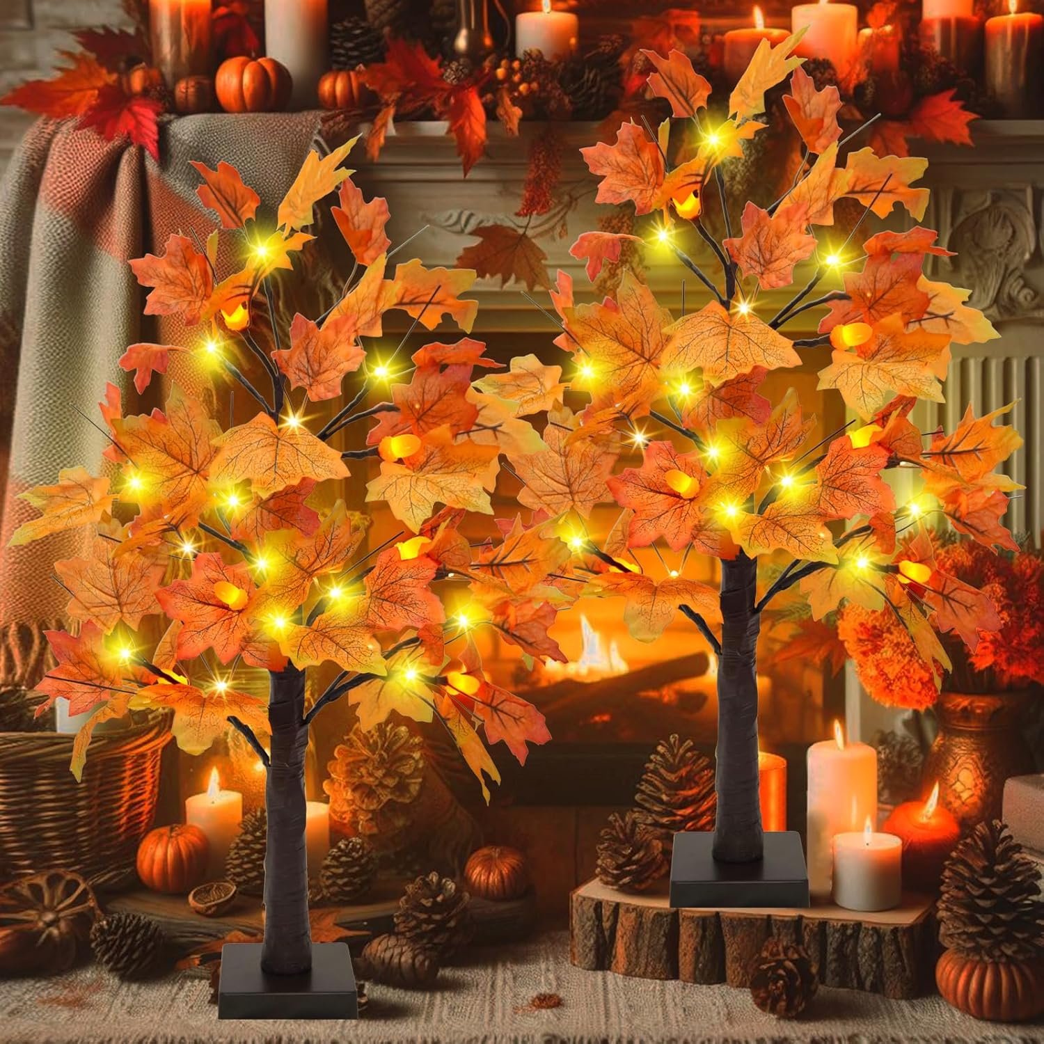 14 Best Fall Harvest Tree Decorating Ideas - My Besuited Home