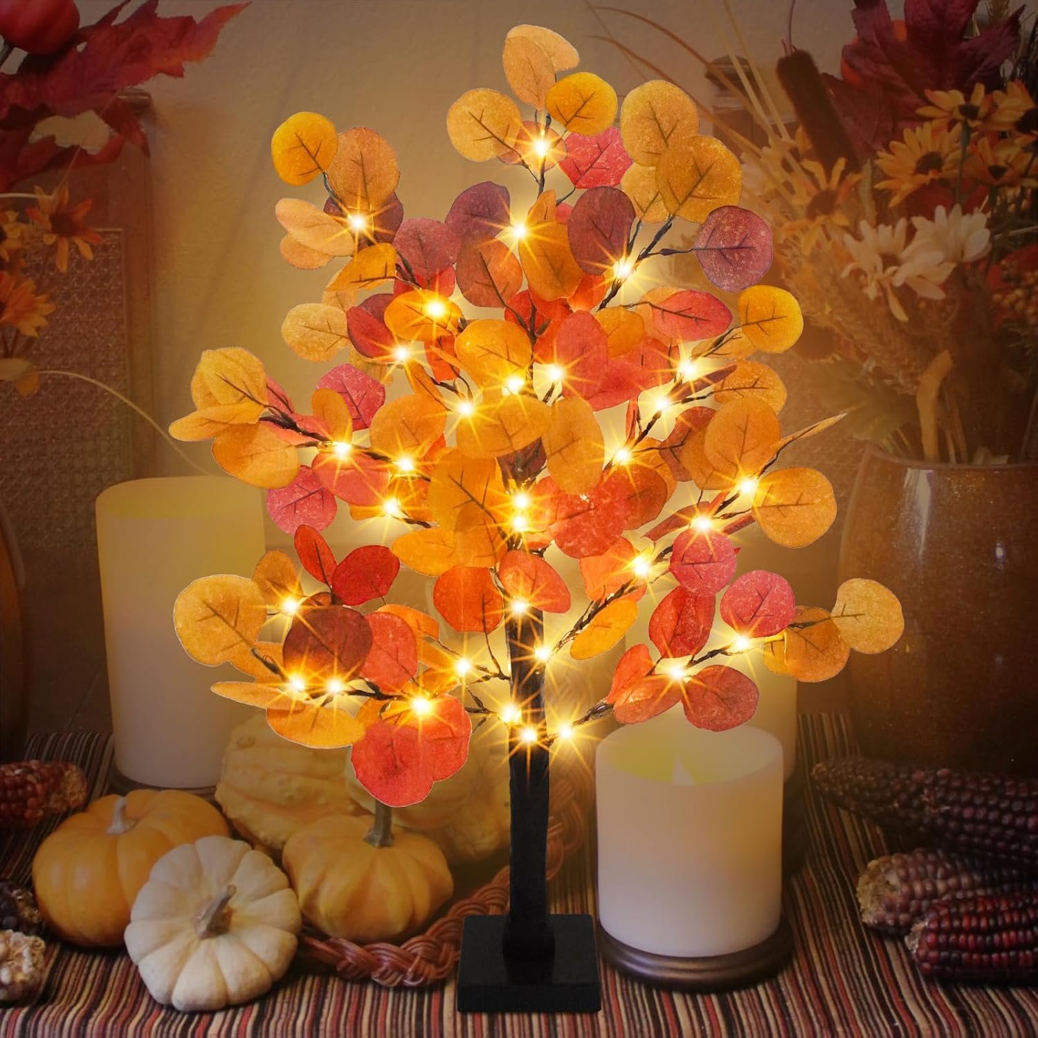 14 Best Fall Harvest Tree Decorating Ideas - My Besuited Home
