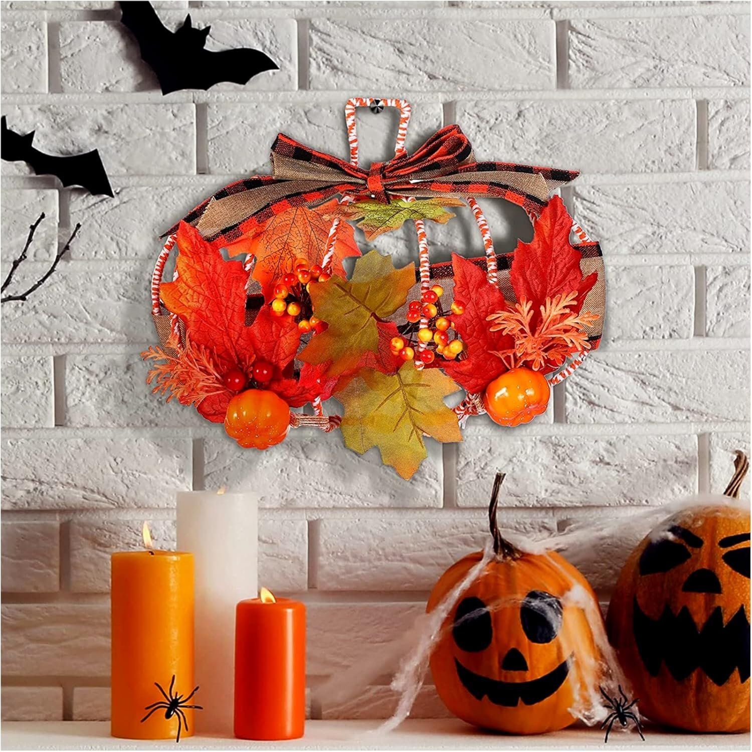 11 Best DIY Wire Pumpkin Wreath Ideas For Fall Decor - My Besuited Home