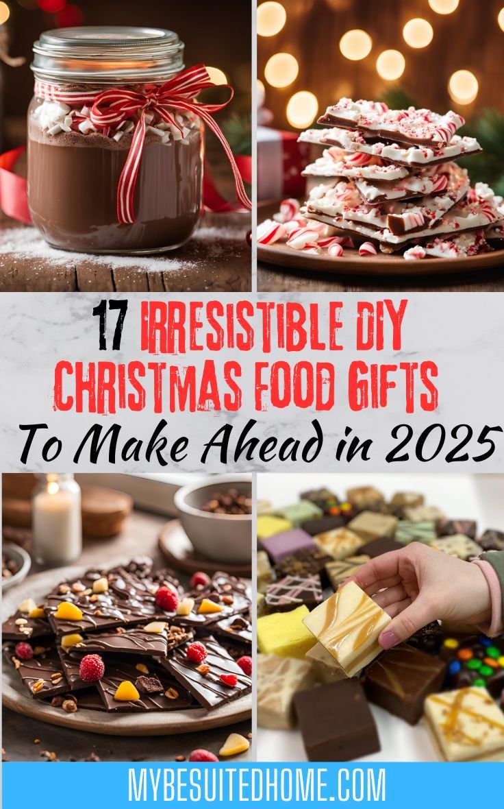 17 Best DIY Christmas Food Gifts To Make Ahead - My Besuited Home