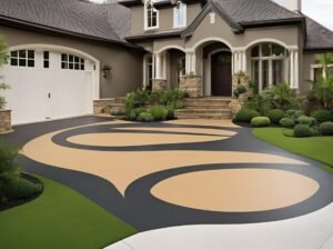 15 Stunning Driveway Paint Ideas To Boost Your Home's Curb Appeal - My ...
