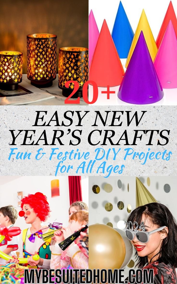 20+ Easy New Year’s Crafts: Fun & Festive DIY Projects For All Ages ...