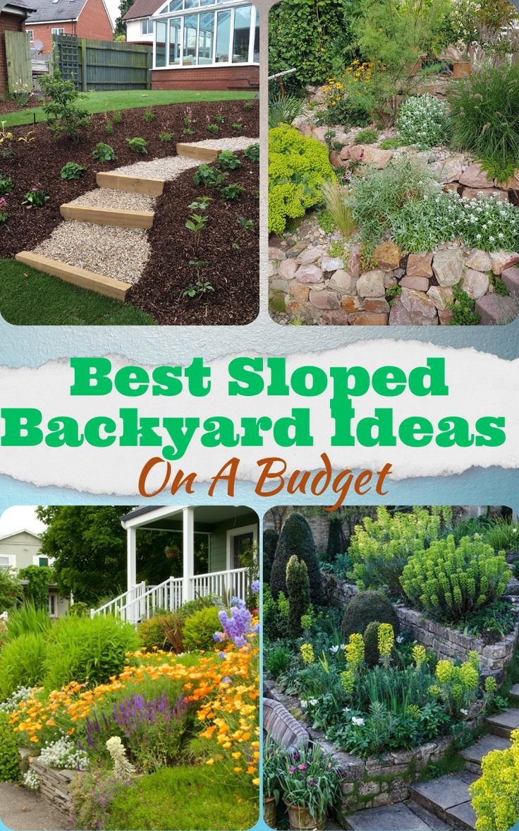 13 Best Sloped Backyard Landscaping Ideas On A Budget - My Besuited Home