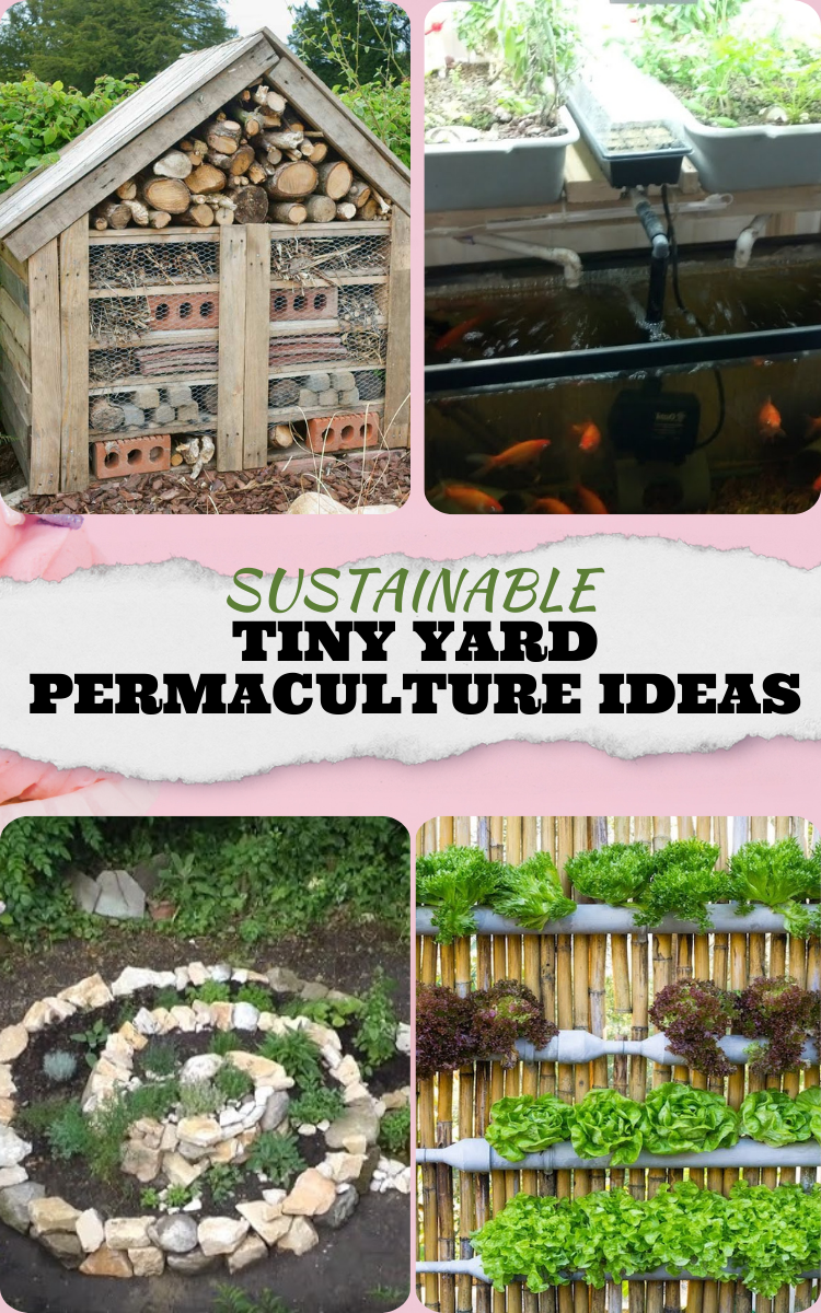 15 Sustainable Tiny Yard Permaculture Ideas - My Besuited Home