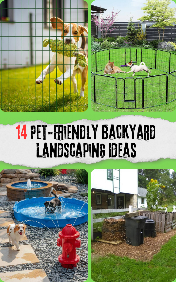 14 Pet-Friendly Backyard Landscaping Ideas - My Besuited Home