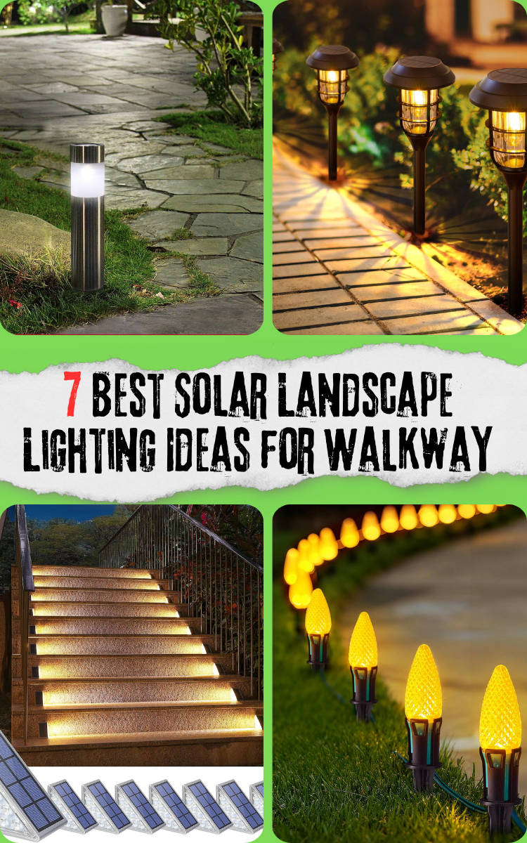 7 Best Solar Landscape Lighting Ideas For Walkway: Brighten Your Path ...