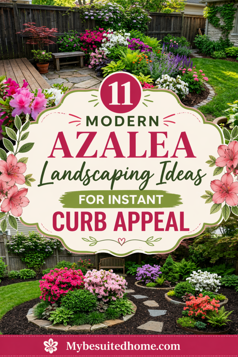 11 Modern Azalea Landscaping Ideas For Instant Curb Appeal - My ...