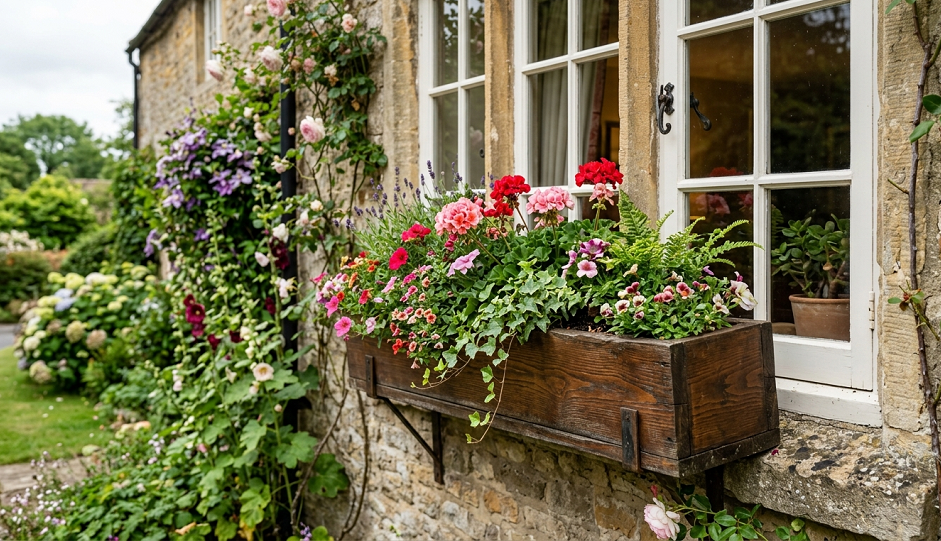 11 Outdoor Window Ledge Container Ideas For Stunning Small Space ...